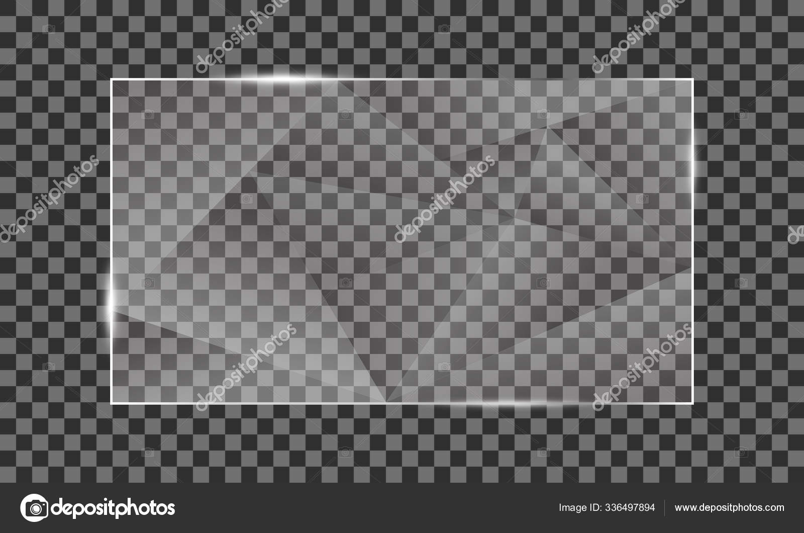 Vector Glass Triangle Transparent Background Transparent Mirror ...