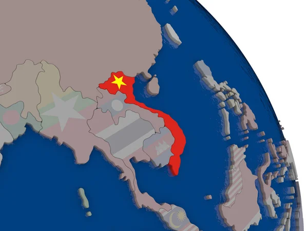 Indochina Peninsula On World Map