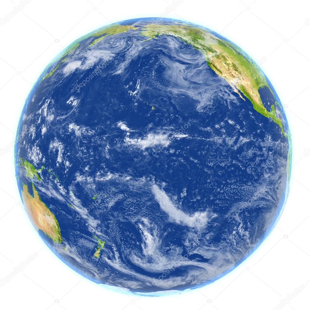 Pacific Ocean on planet Earth — Stock Photo © tom.griger #146932841