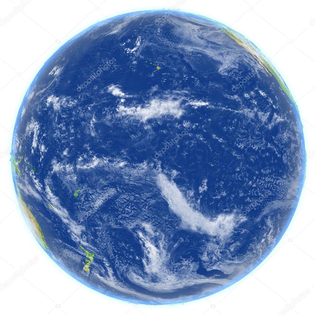 Pacific Ocean on planet Earth — Stock Photo © tom.griger #147009605