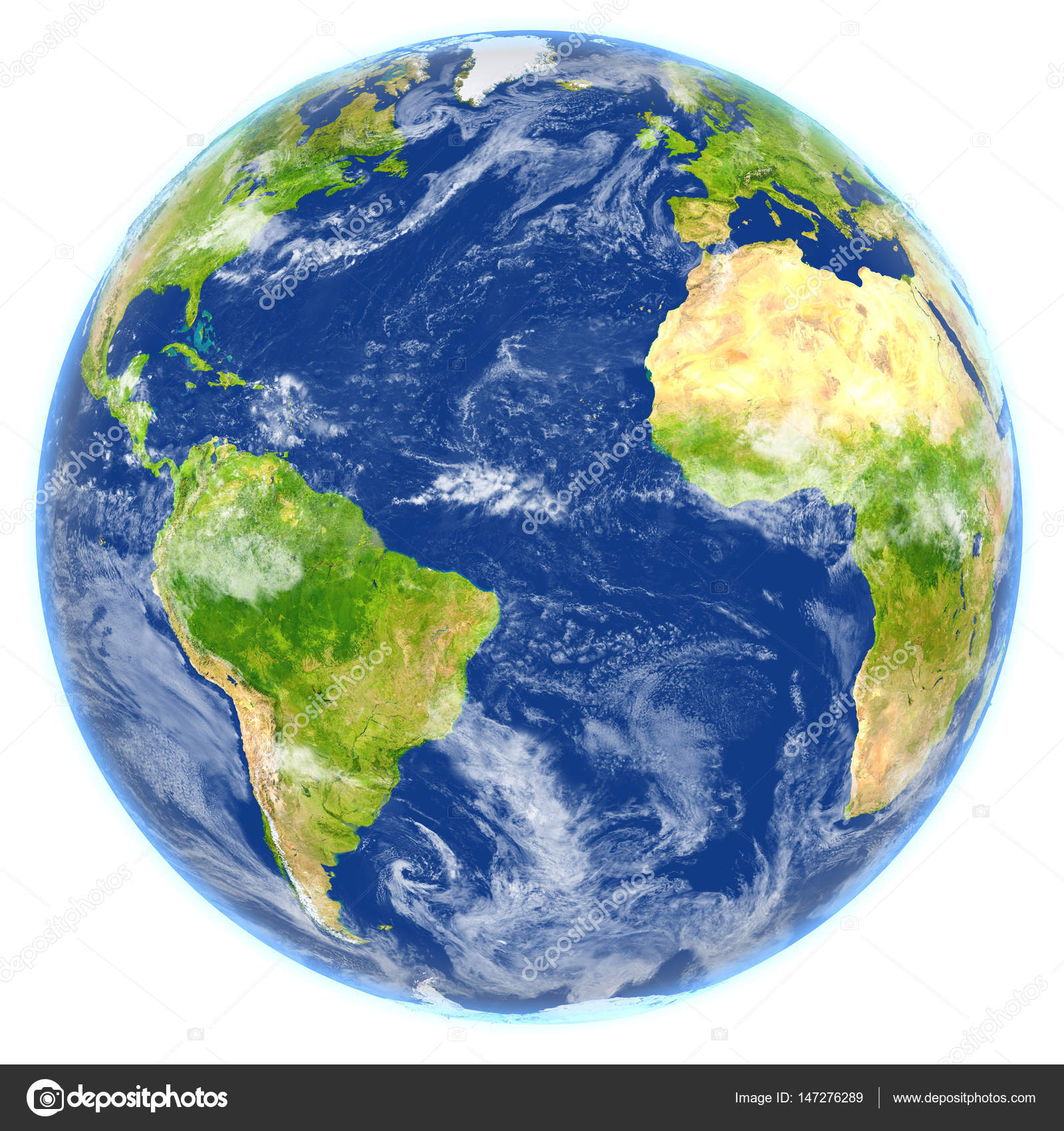 Atlantic Ocean on planet Earth Stock Photo by ©tom.griger 147276289