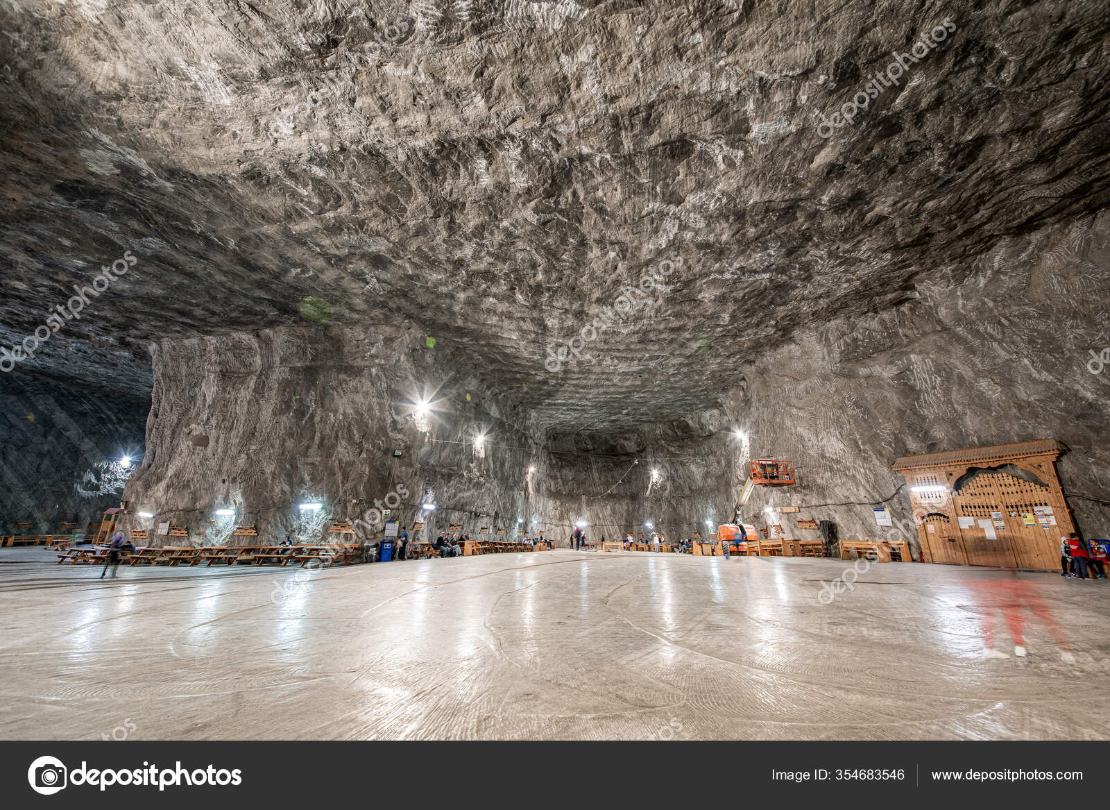Mina Sal Praid Praid Representa Una Las Mayores Reservas Sal — Foto de ...