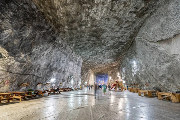 Mina Sal Praid Praid Representa Una Las Mayores Reservas Sal — Foto de ...