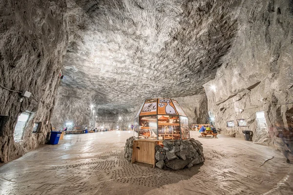 Mina Sal Praid Praid Representa Una Las Mayores Reservas Sal — Foto de ...