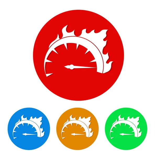 Speed Button icon stock vector illustration design Stock Vector Image ...