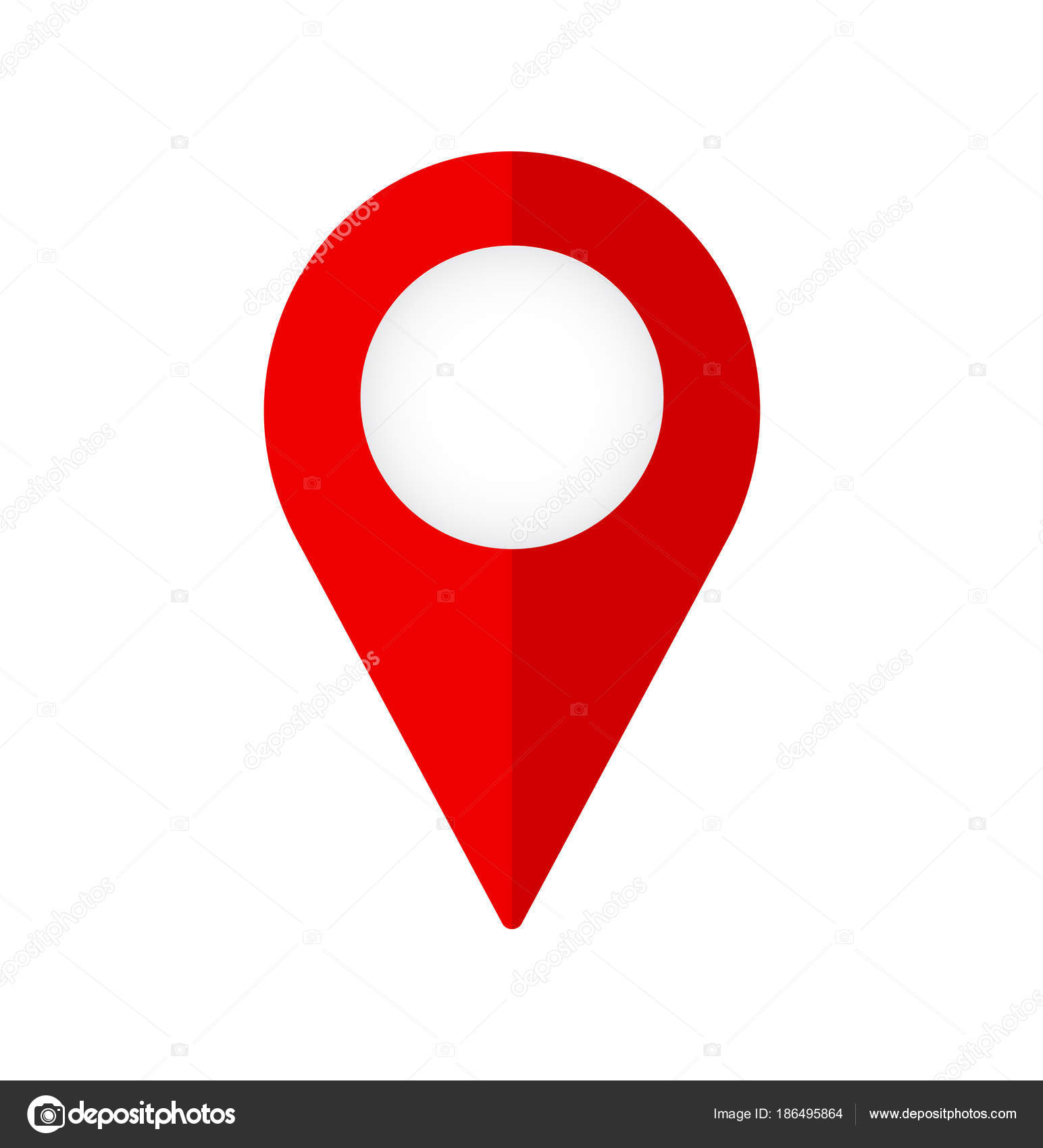 Icono De Pin Del Mapa Map Pin Vectores, Iconos, Gráficos Y Fondos