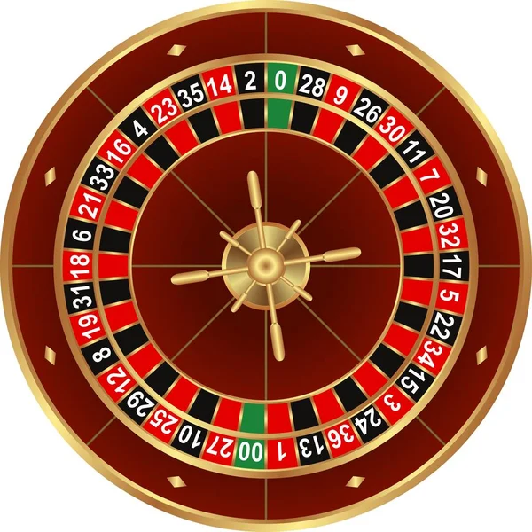 Ruleta americana imágenes de stock de arte vectorial | Depositphotos