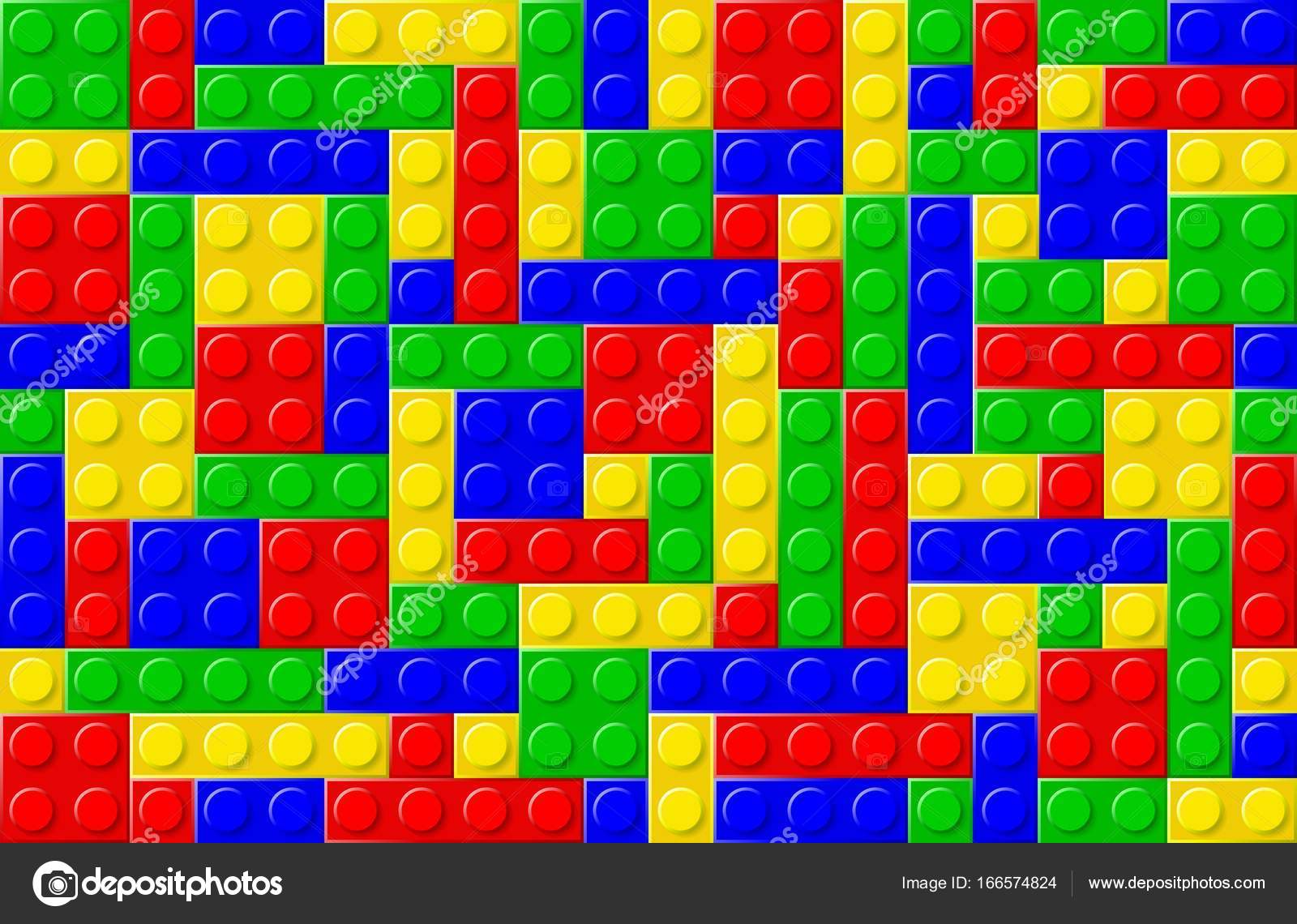 Bloques de colores - ilustración vectorial Vector de stock #166574824 ...