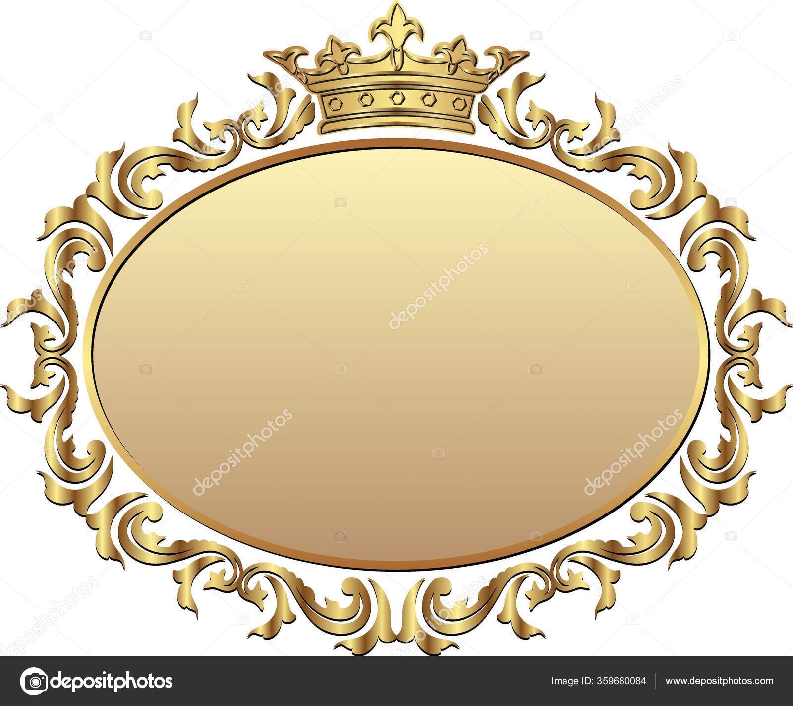 Isolated Royal Frame Crown Stock Vector Image by ©mtmmarek #359680084