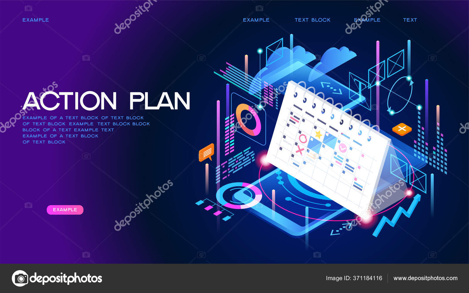 Planning Concept Web Banner Stock Vector Image by ©VLADGRIN #371184116