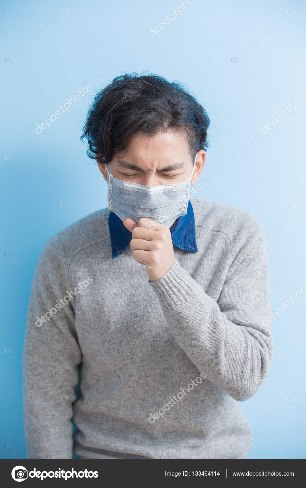 Man is coughing Stock Photo by ©ryanking999 133464114