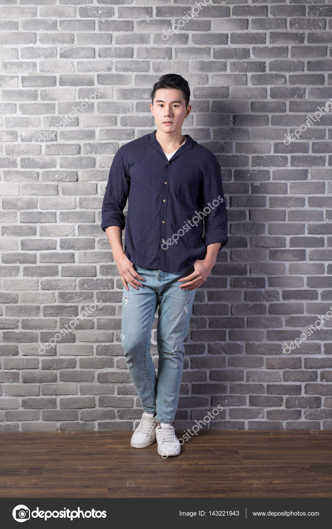 Handsome man standing — Stock Photo © ryanking999 #143221943