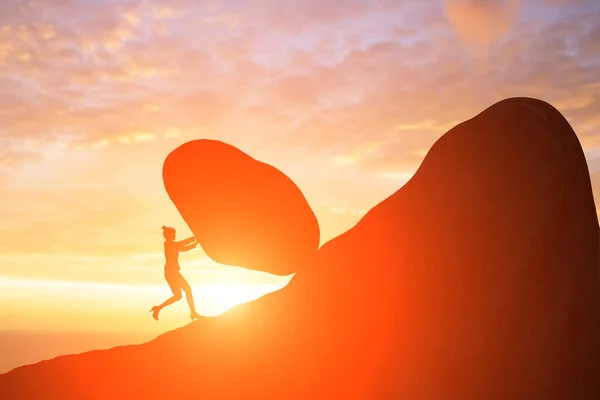 532 Pushing rock Pictures, Pushing rock Stock Photos & Images ...