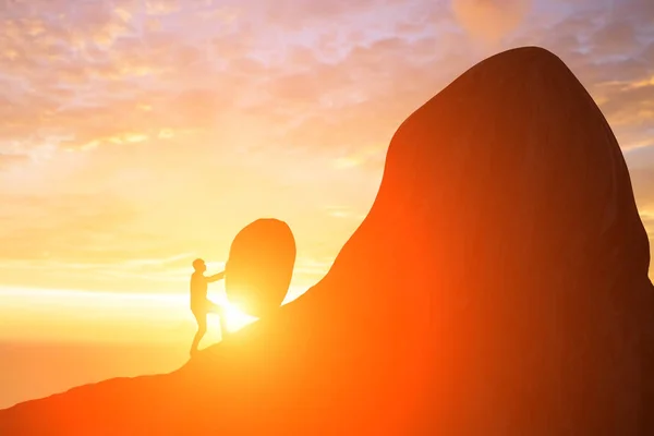 Pushing stone Images - Search Images on Everypixel