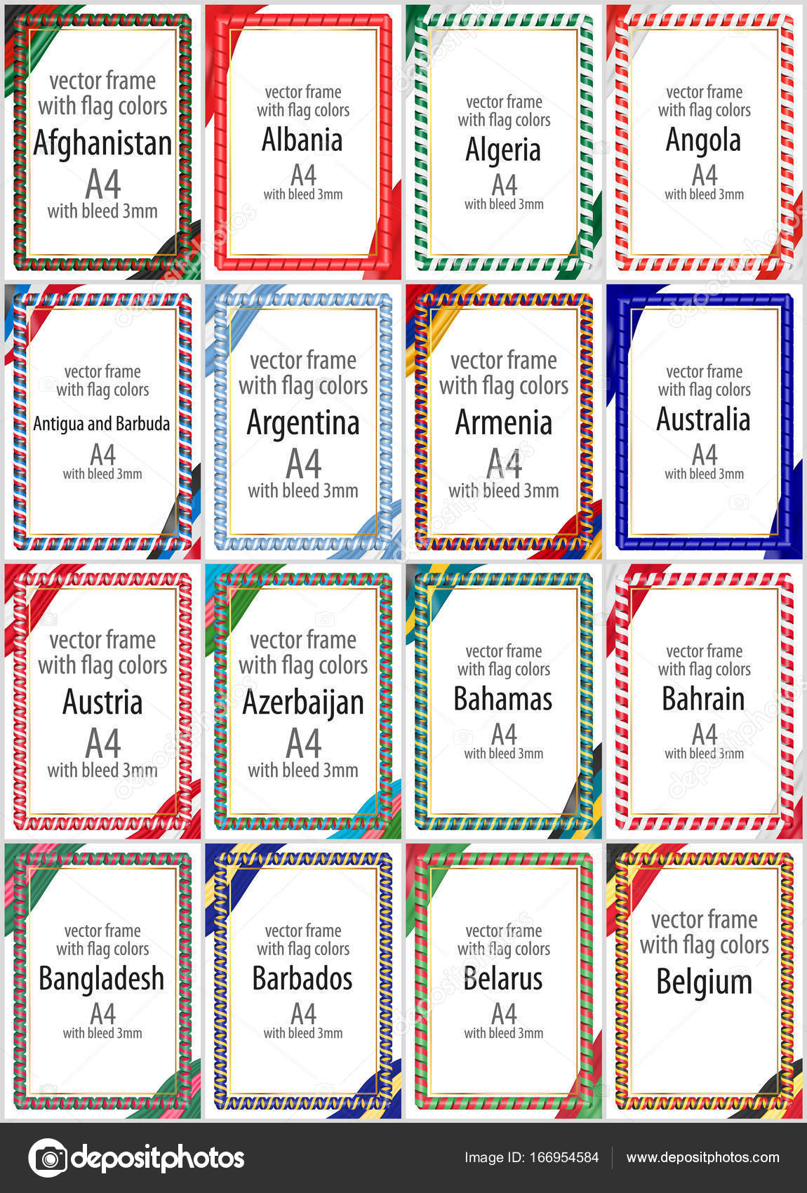 International Flag Borders