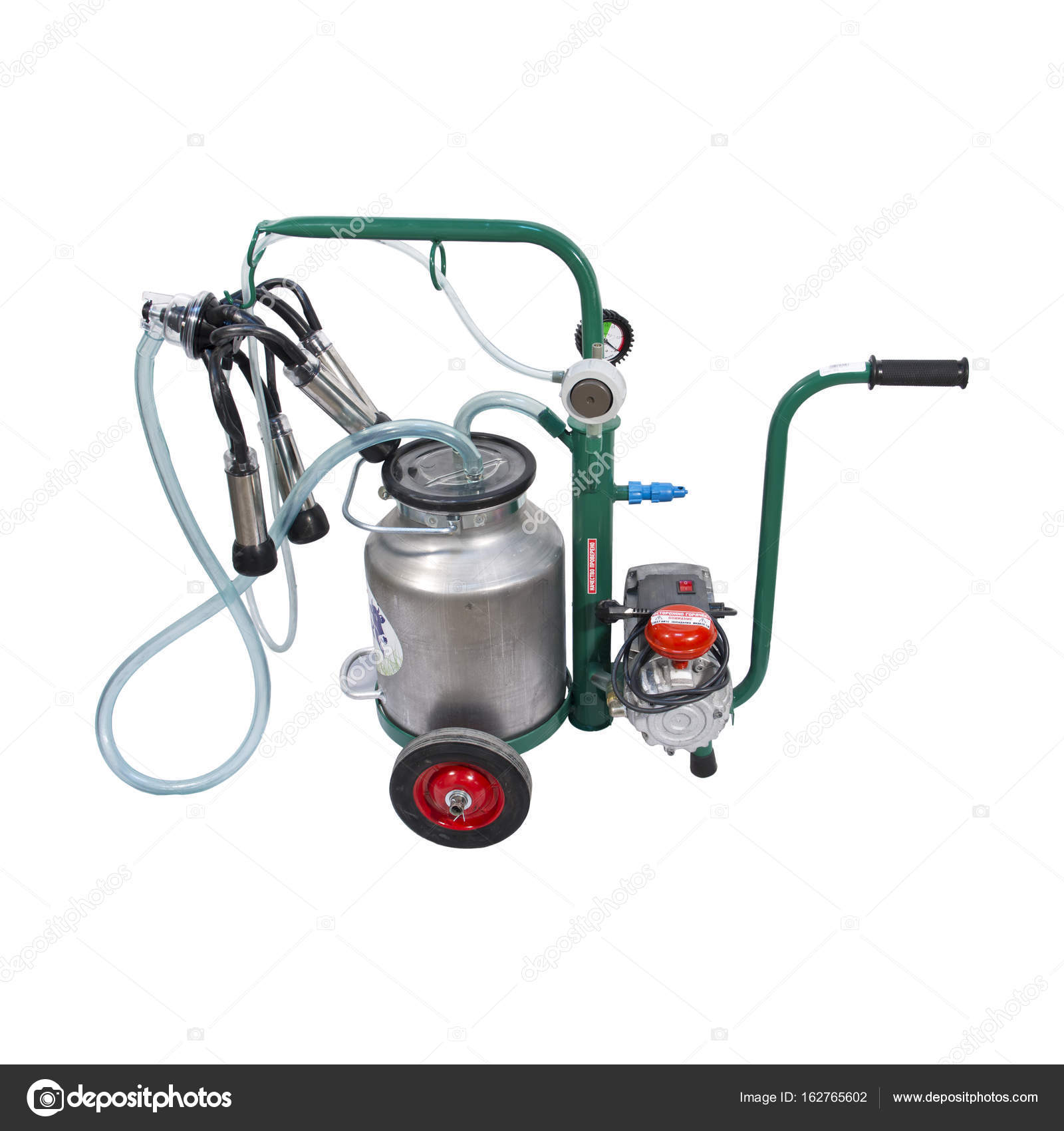 Máquina de ordeño vaca — Foto de stock © shift.rzn #162765602