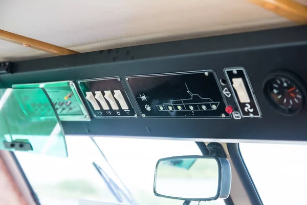 Detail bus control panel stock fotografie, royalty free Detail bus ...