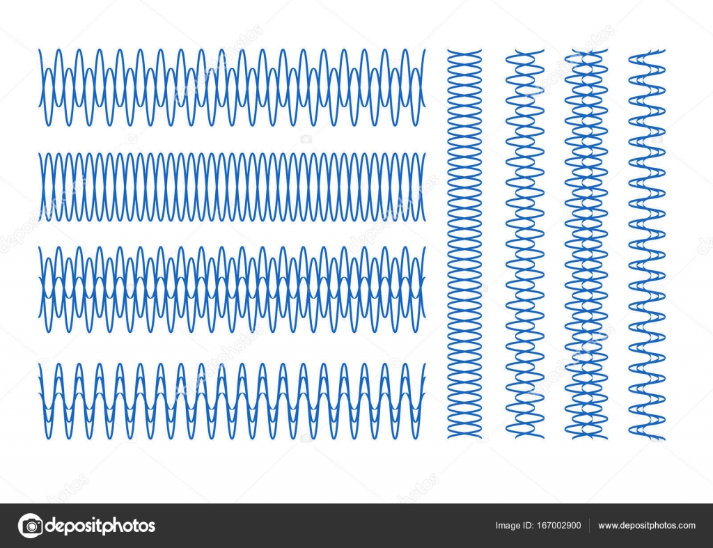Different type of waves. Stock Vector Image by ©8Variety #167002900
