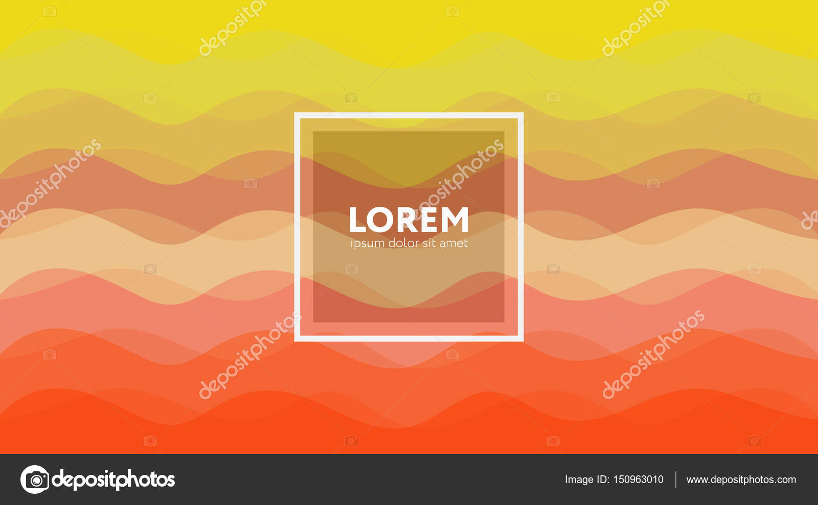 Vector background in orange color gamut. Abstract background. Stock ...