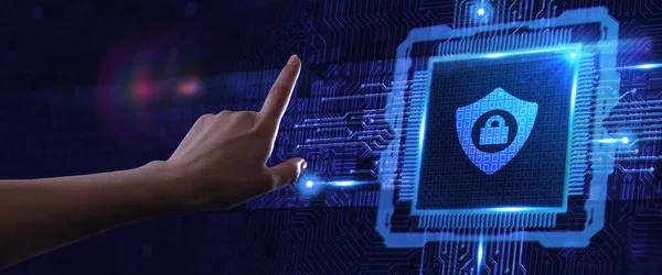 Cyber security data protection business technology privacy concept ...