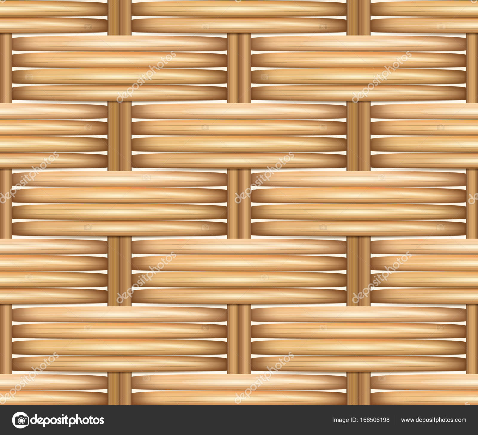 Pola Mulus Tekstur Realistis Dari Anyaman Rotan Tekstur Keranjang Kayu ...