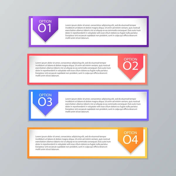 Glass plates set, infographic design. Stock Vector by ©RaZalina 164207148