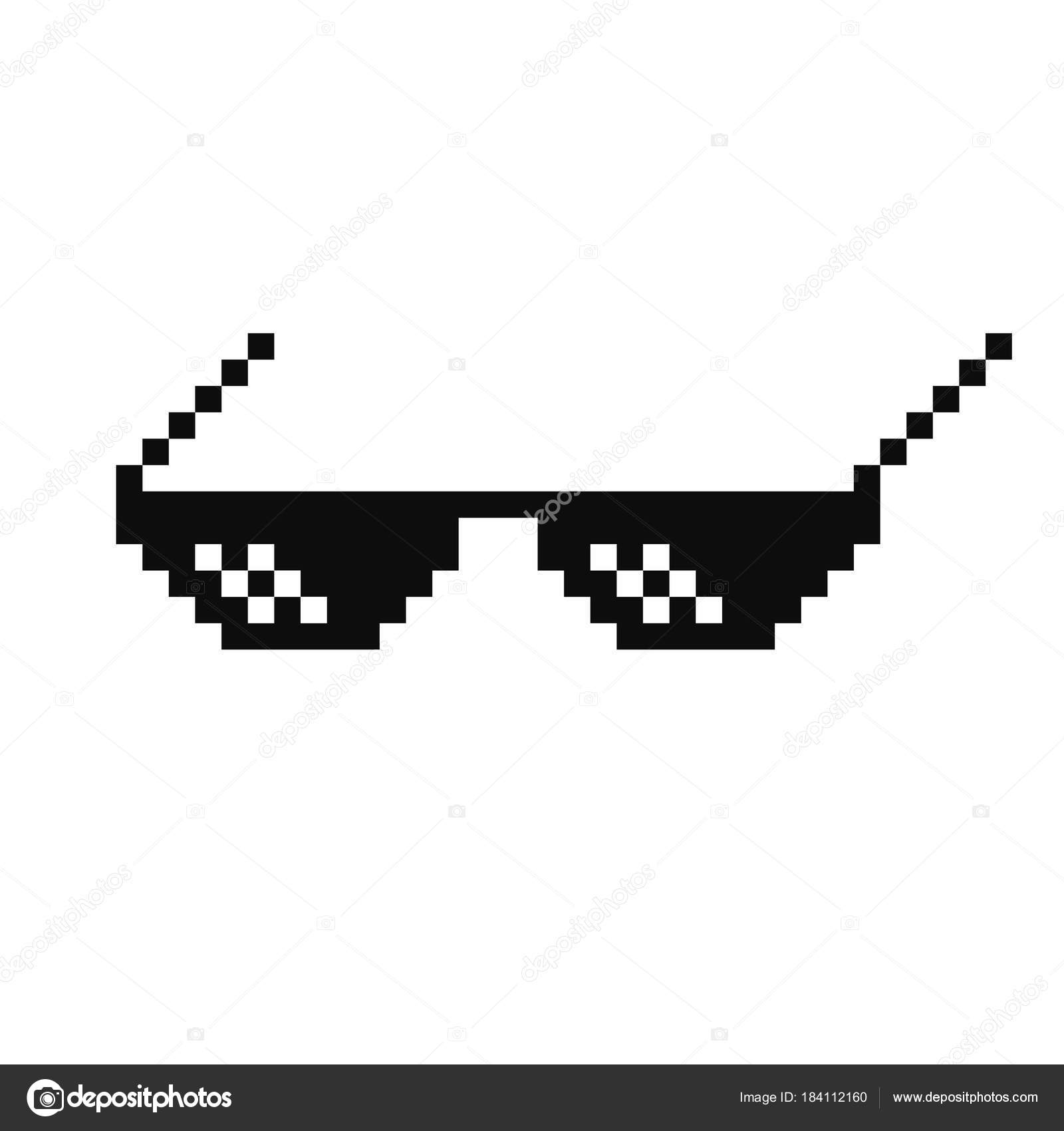 Meme Thug Life Brille Deal With It Brille Pixel Brille Pixel
