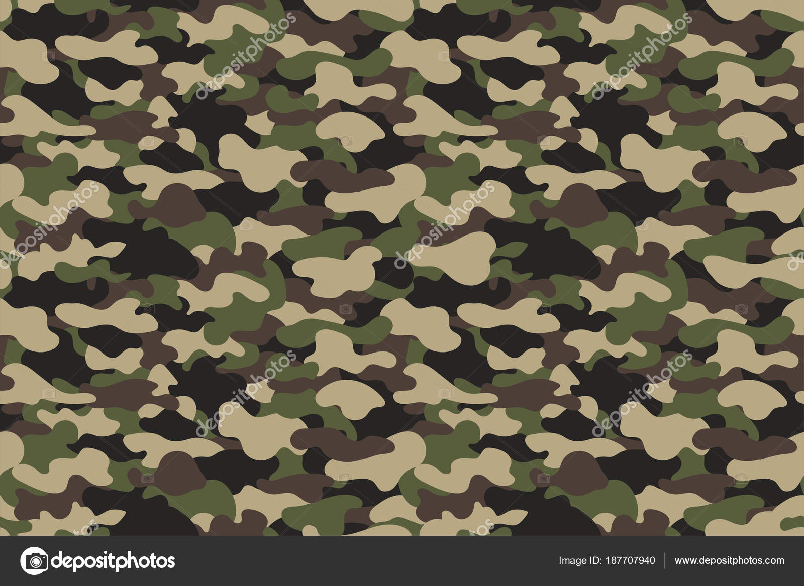 Army Camouflage Print
