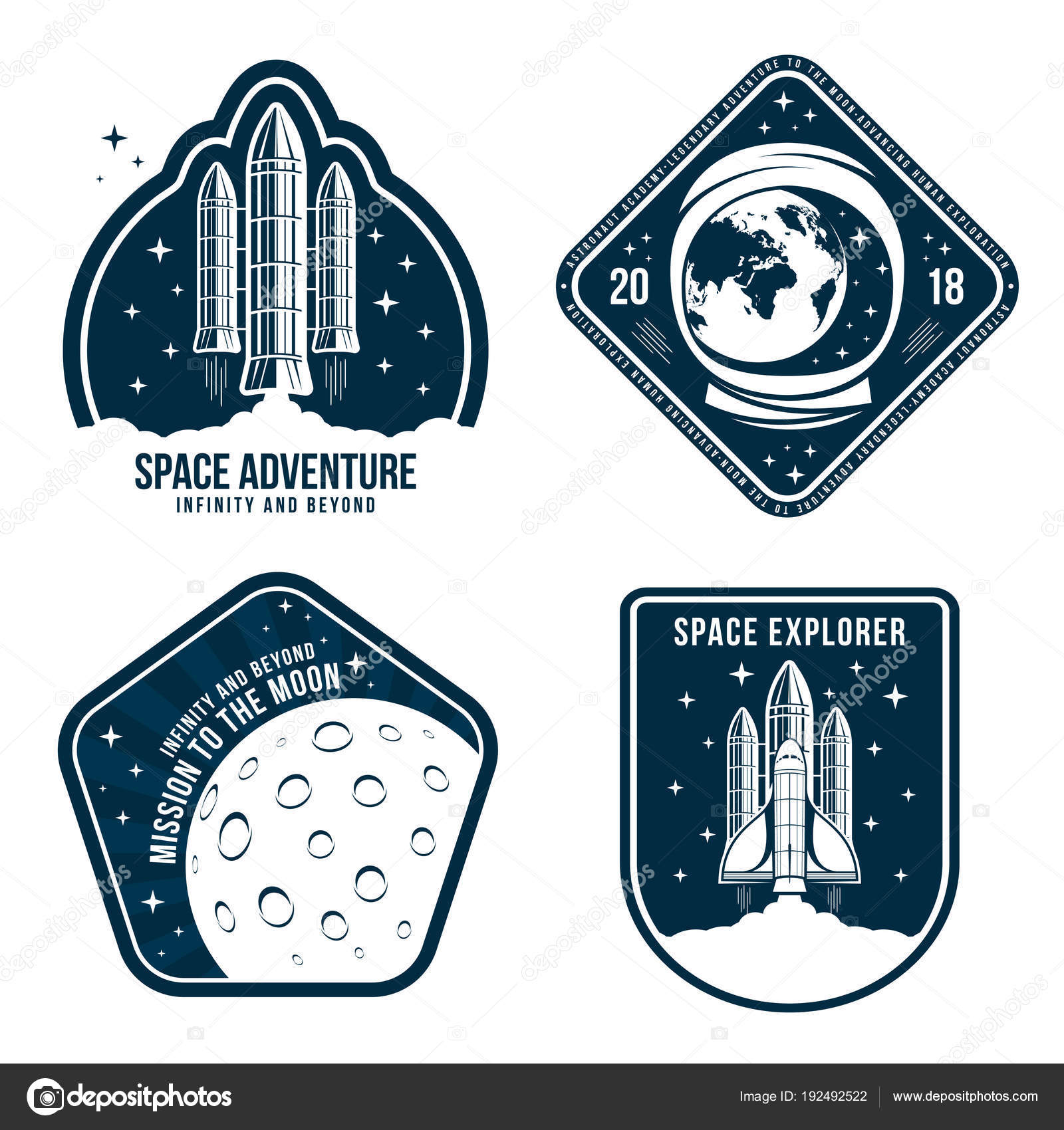 The Space Badges For Astronauts
