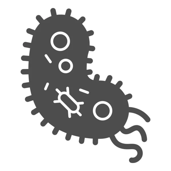 Virus line icon. Biology microbe bacterium and germ outline style ...