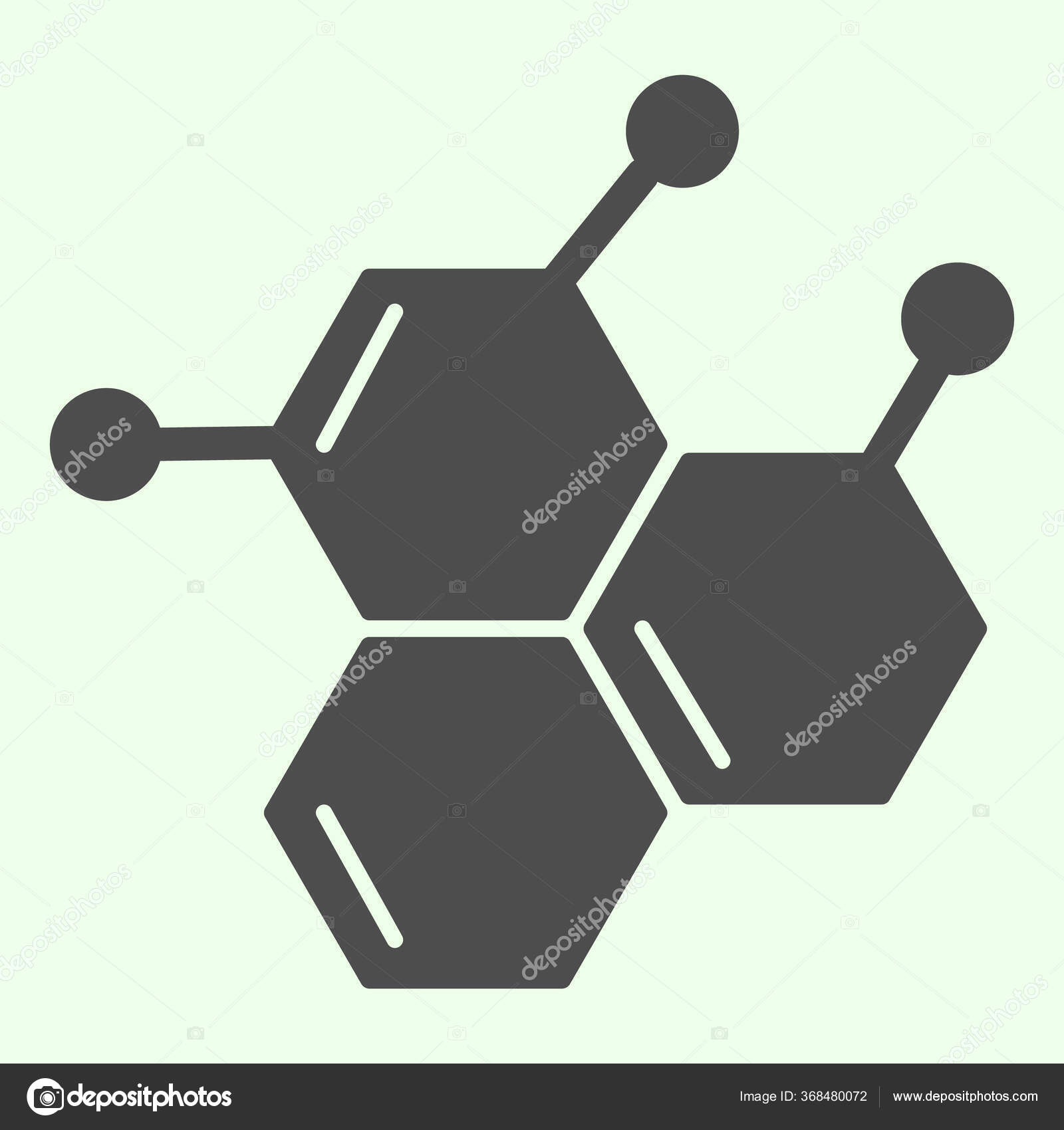 Solid Molecules Structure