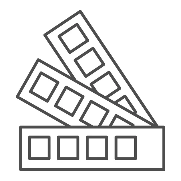 Ruler line icon. Math triangle and school rulers outline style ...