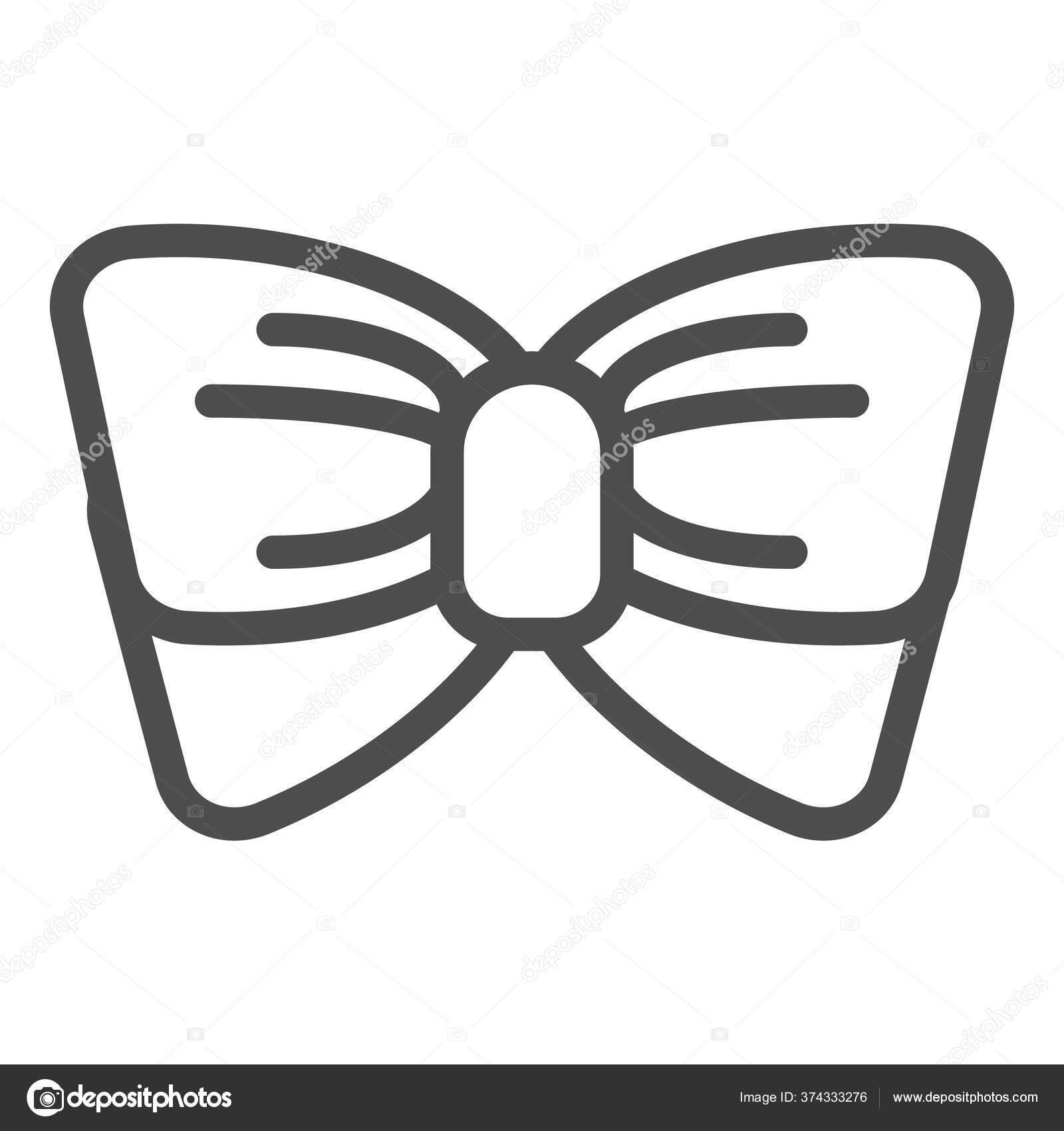 Cheer Bow Drawing