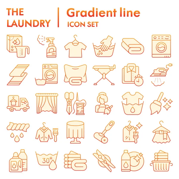 Trendy girl flat icon set, girly symbols collection, vector sketches ...