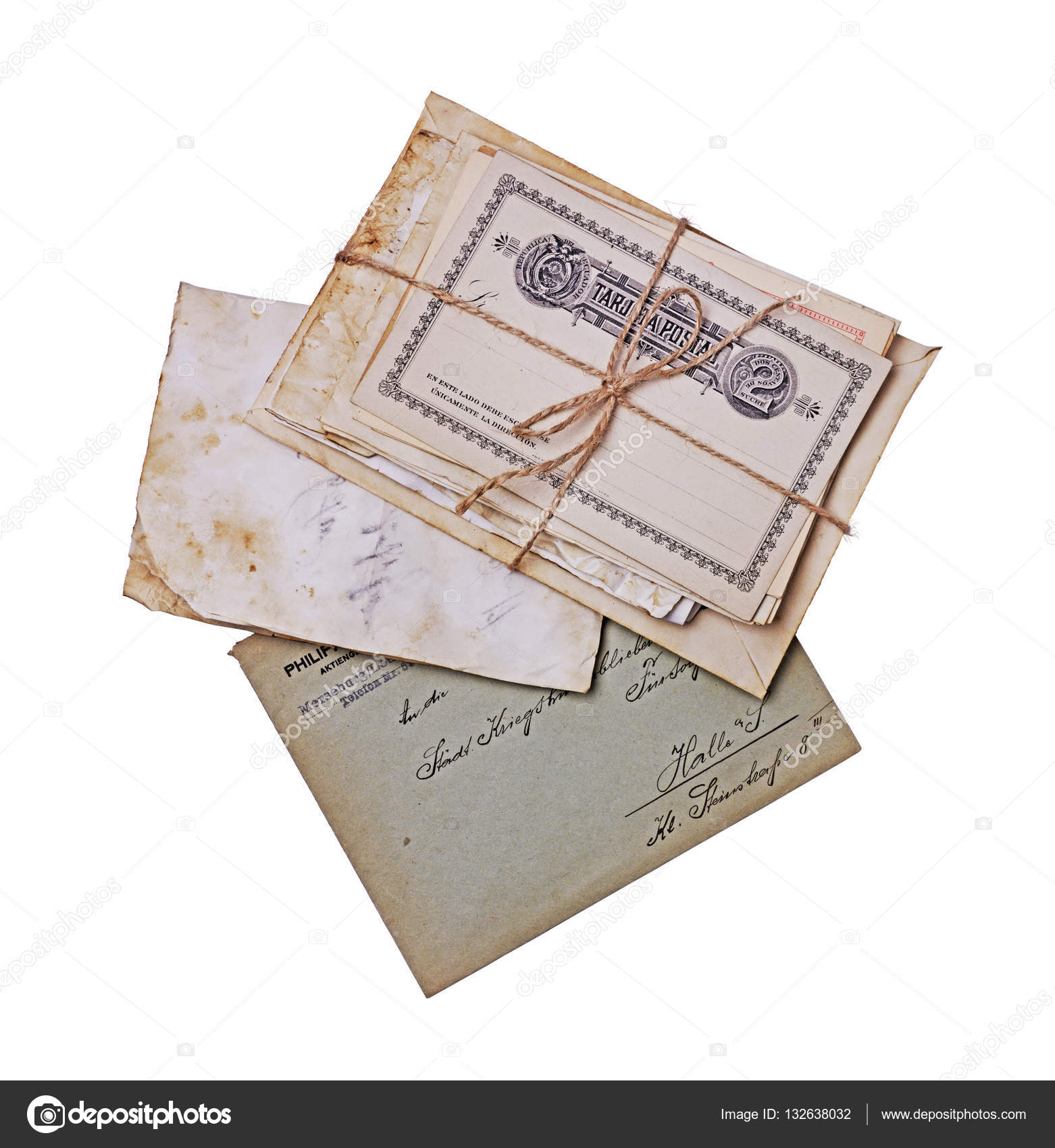 Old Letters And Envelopes