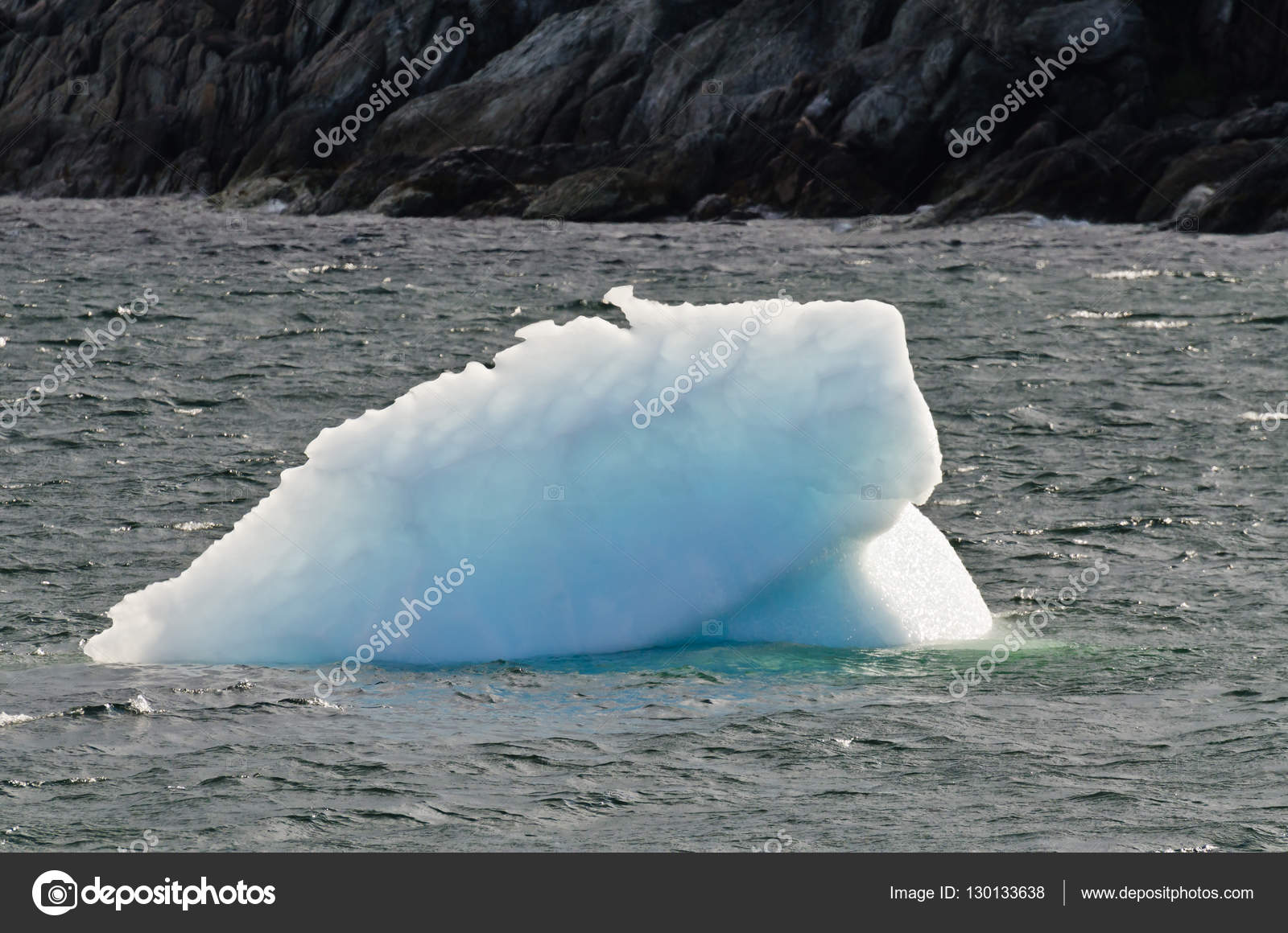 Bright white iceberg Stock Photo by ©PavelS 130133638