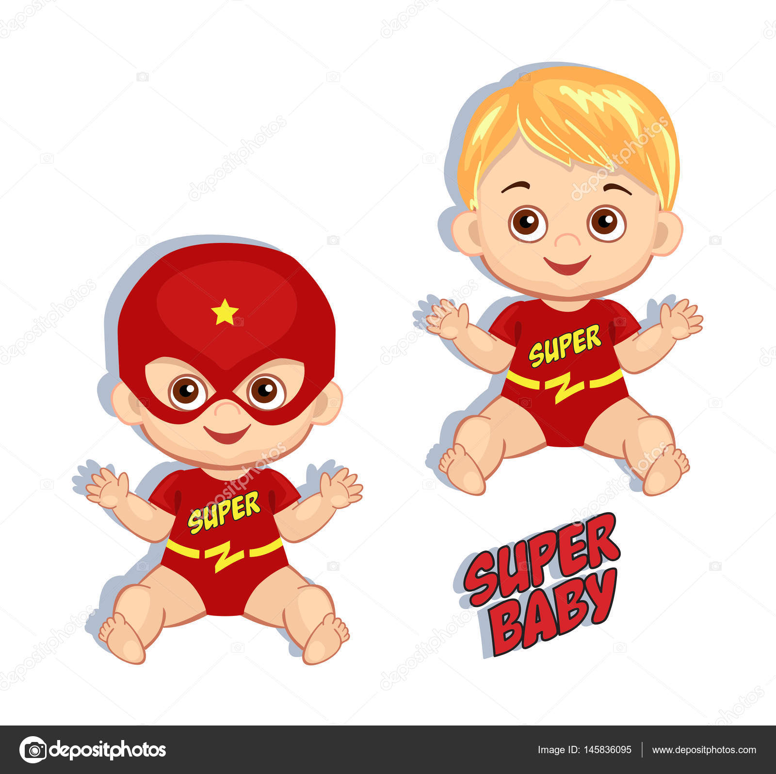 Baby Superhero Cartoon
