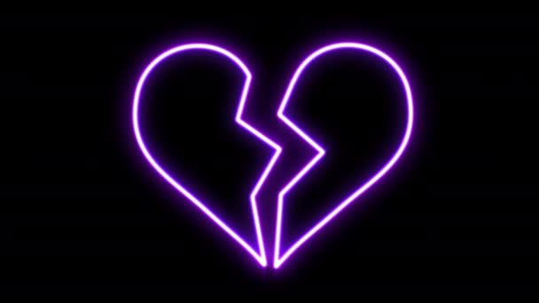 Neon Broken Hearts Backgrounds