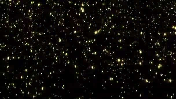 Gold glitter falling confetti — Stock Video © swatchandsoda #127693626