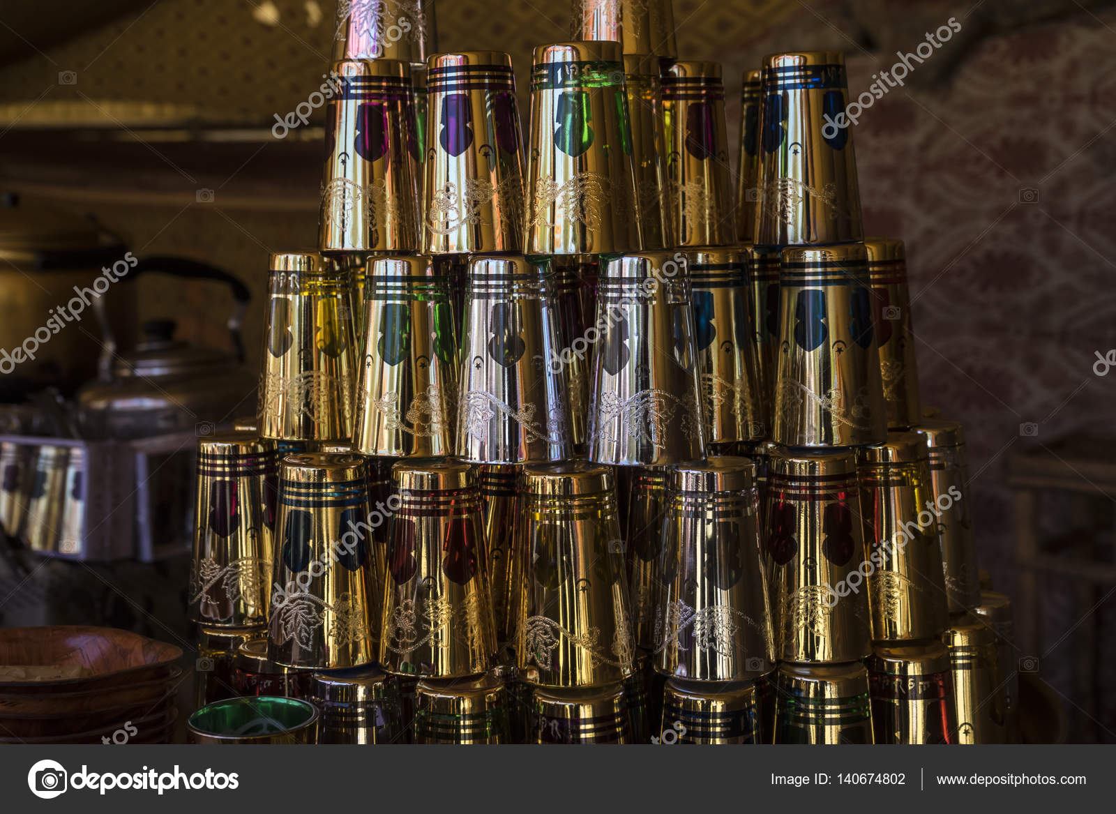 Various glass vessels in arabic style Stock Photo by ©outsiderzone ...