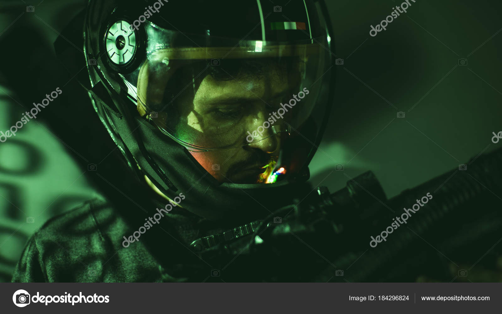 Cyborg Motorcycle Helmet