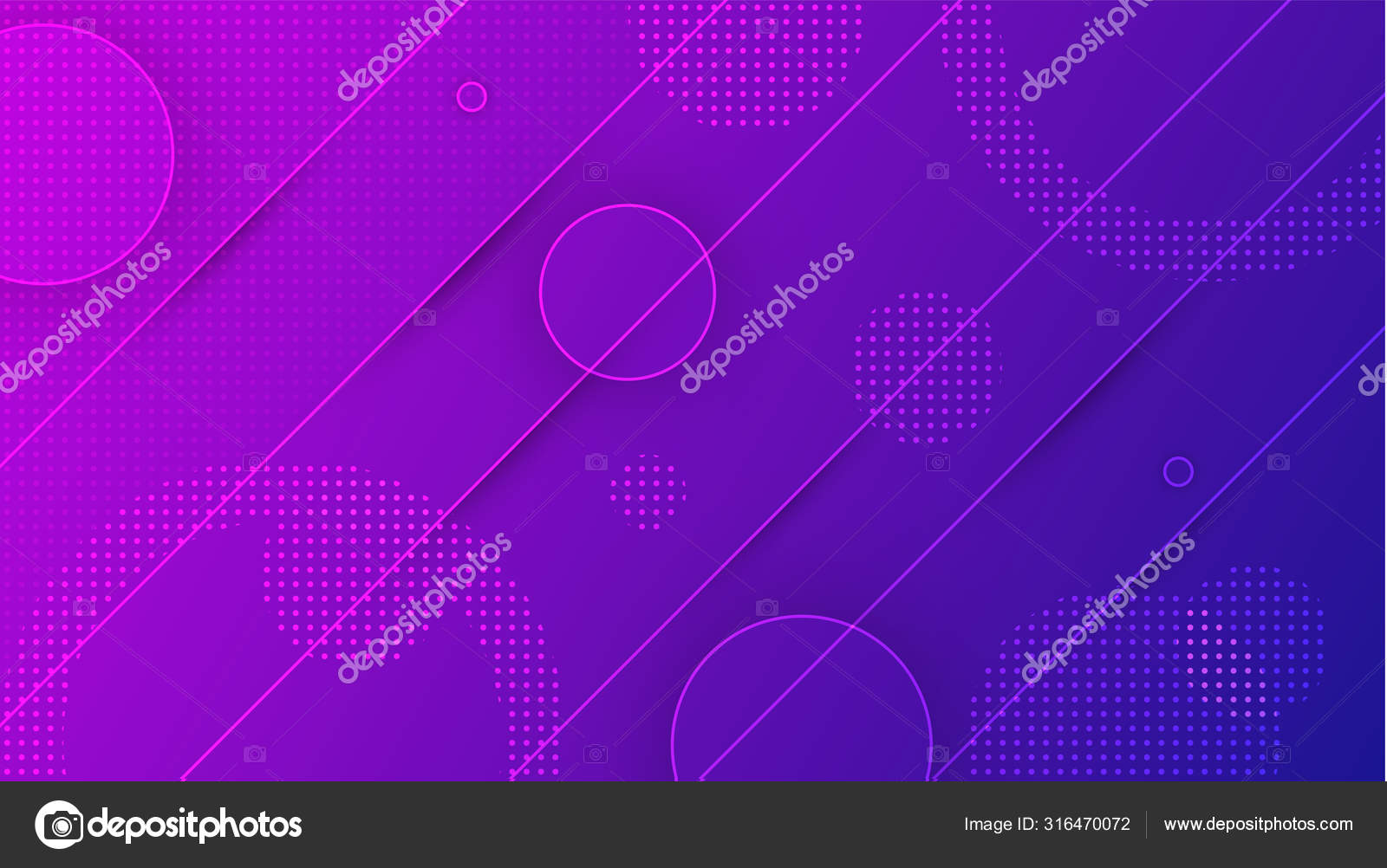 Circles Violet Gradient Background — Free Stock Vector © _RARA_AVIS ...