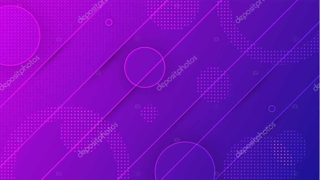 Circles Violet Gradient Background — Free Stock Vector © _RARA_AVIS ...