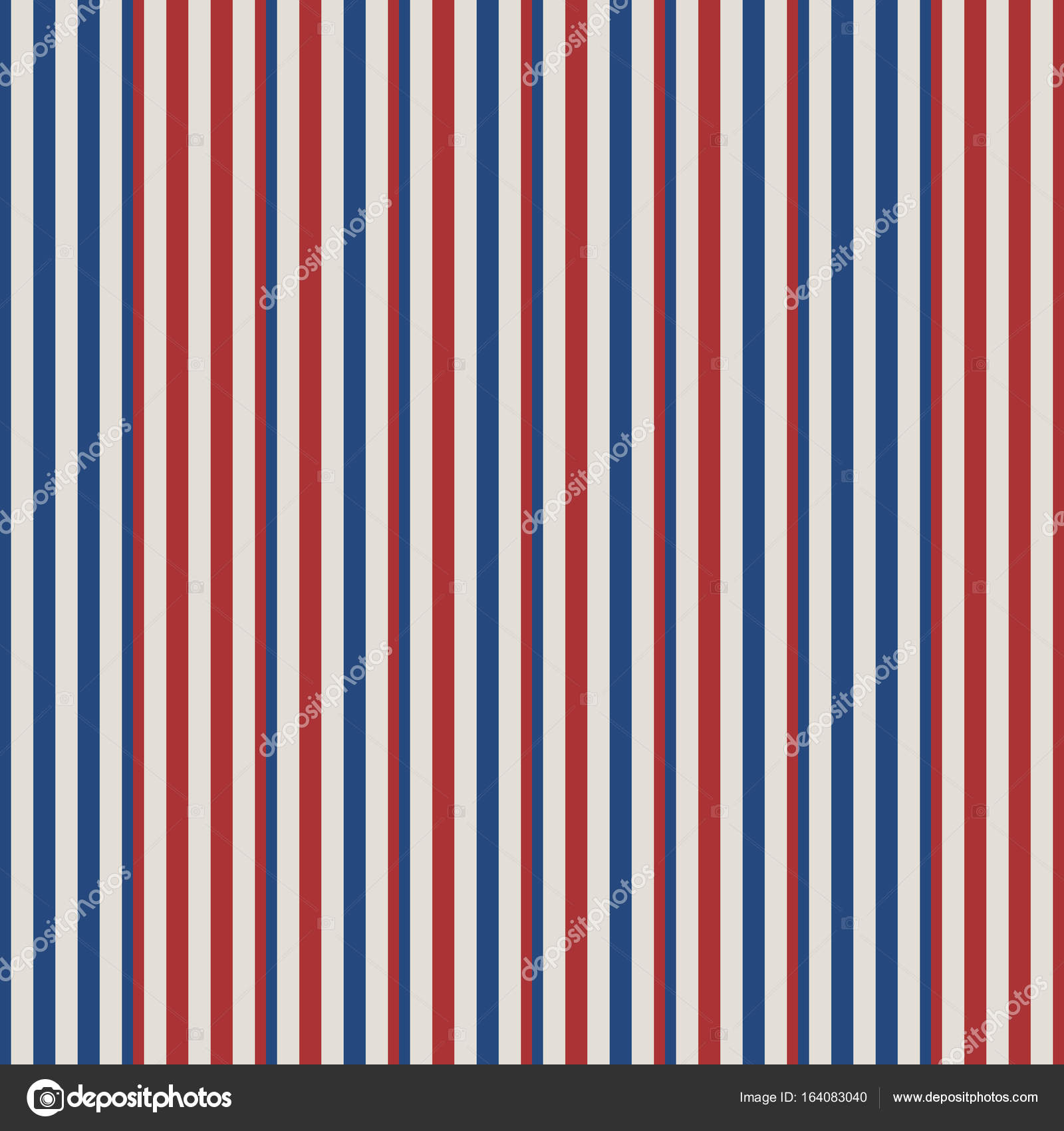 Fabric Retro usa Color style seamless stripes pattern. Abstract vector ...