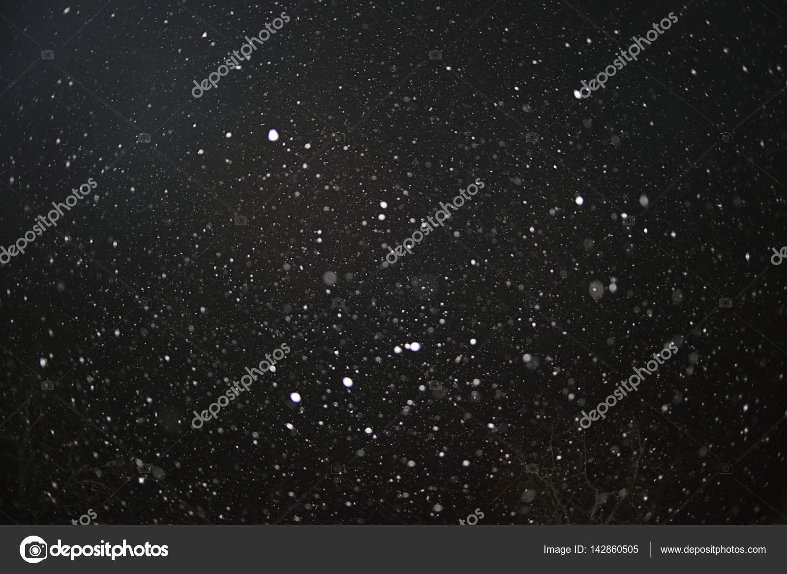 Winter snowfall texture Stock Photo by ©xload 142860505