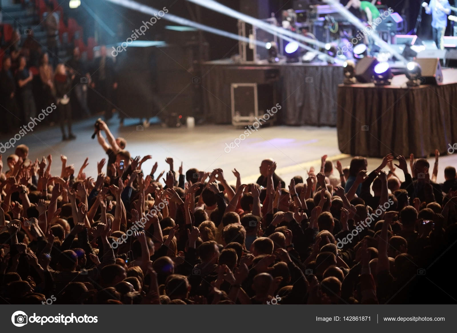 Crowd at a rock concert — Stock Photo © xload #142861871
