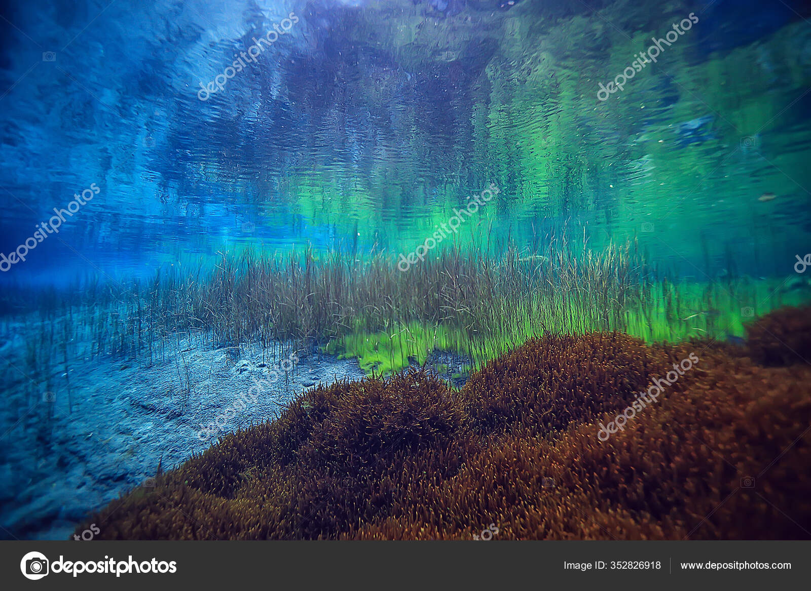 Underwater Freshwater Lake