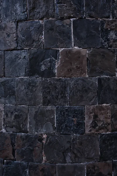 stone tile cladding background, abstract blank stone wall - Stock Image ...