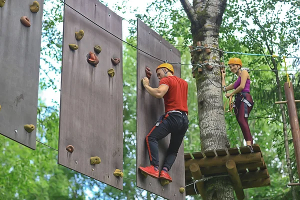 rope park team, fun extreme outdoor activity team building attraction ...