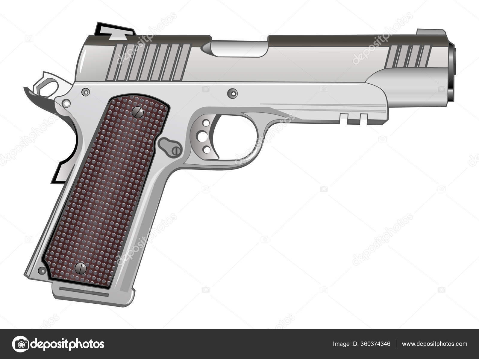 Colt 1911 Vector